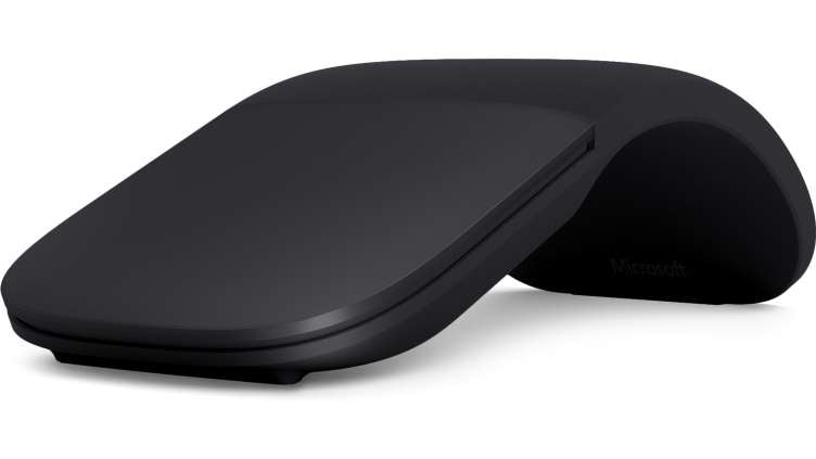 Microsoft Surface Arc Mouse - Wireless - Bluetooth - Black [FHD-00017 ...